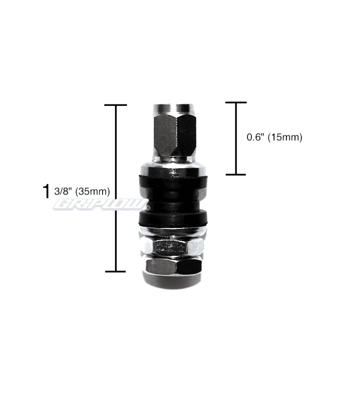 (4) Super Low Profile Valve Stems - Griplow JDM Super Wheels