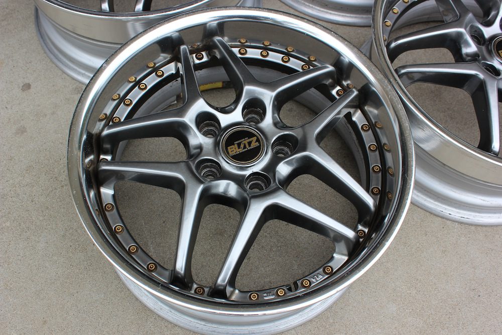 Blitz BRW Type 03 17x7 +38 - Griplow JDM Super Wheels